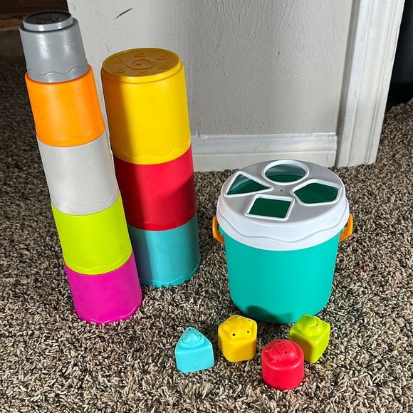 Toys | Bogo Colorful Stacking And Sorting Toy Set | Poshmark